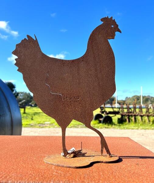 Chook Stand Garden Art - The Creek Gallery & Garden