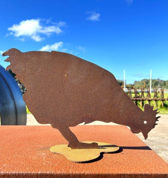Chook Stand Garden Art - The Creek Gallery & Garden