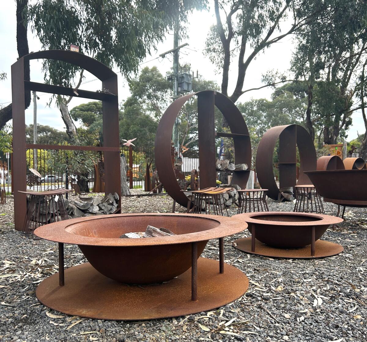 Mother Earth Fire Pit - The Creek Gallery & Garden