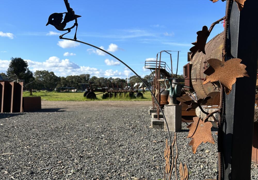 Wren on a Wire - The Creek Gallery & Garden Deprecated : str_replace(): Passing null to ...
